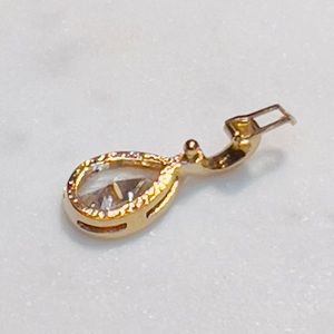 Panetta | Jewelry | Vintage Panetta Crystal Gold Tone Tear Drop ...